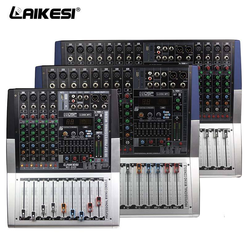 How to Use an Digital Audio Interface Mixer - Enping LAIKESI Audio ...