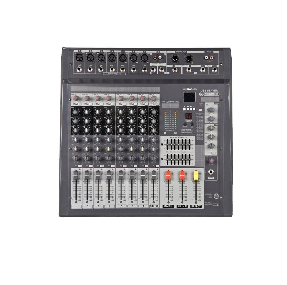 4/8/12 channels MX 806D power mixer audio max - Buy 3 channel power ...